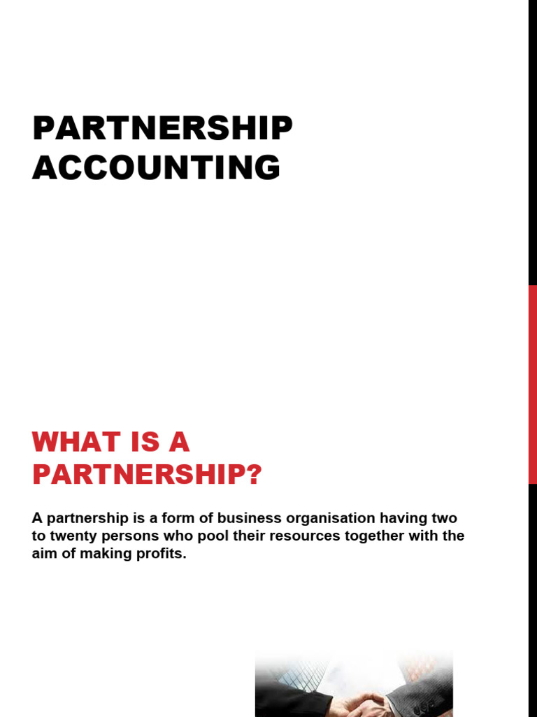 Partnership Accounting | PDF | Partnership | Interest