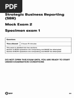 ACCA SBL Mock Exam 1 S24 (Beago) Question Paper by Astranti | PDF | Environmental Social Science ...