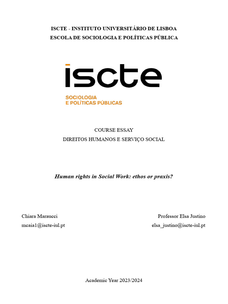 Human Rights in Social Work: Analysis | PDF | Human Rights | Social Work