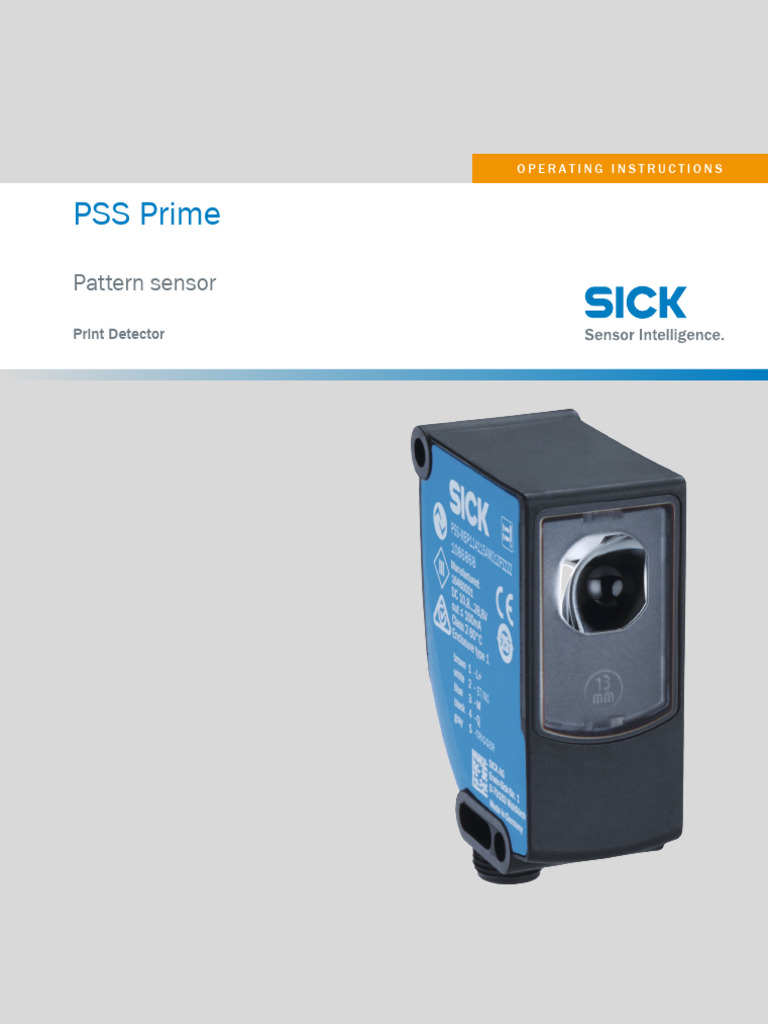 Operating Instructions Pss Prime en Im0077060 | PDF | Electrical Wiring | Electrical Connector