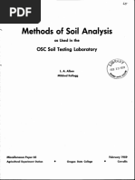 Olsen Method for Soil Phosphorus Analysis | PDF | Soil | Spectrophotometry