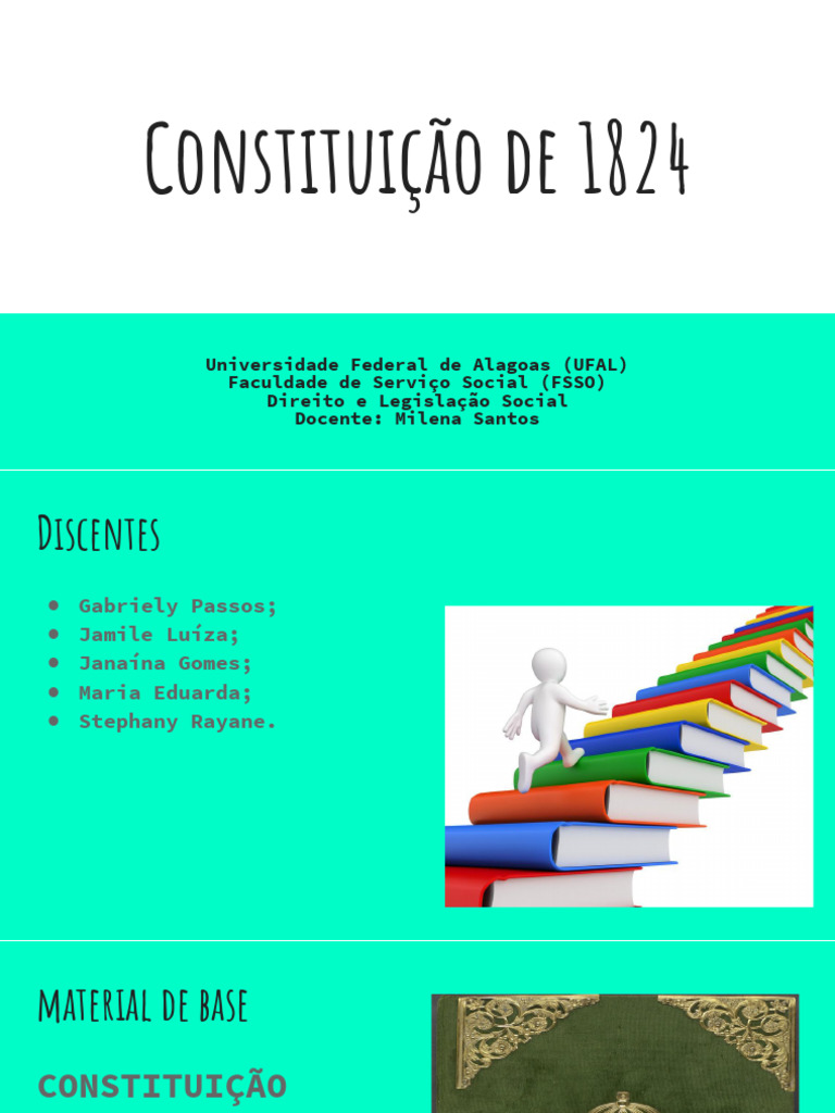 Análise da Constituição de 1824 | PDF | Monarquia | Constituição