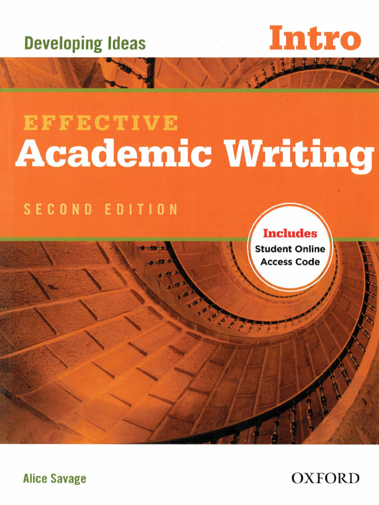 Effective Academic Writing INTRO Second Edition | PDF
