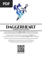 Daggerheart DM Screen | PDF | Gaming