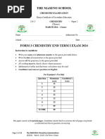 KLB Chem FORM 2 | PDF | Ion | Atoms