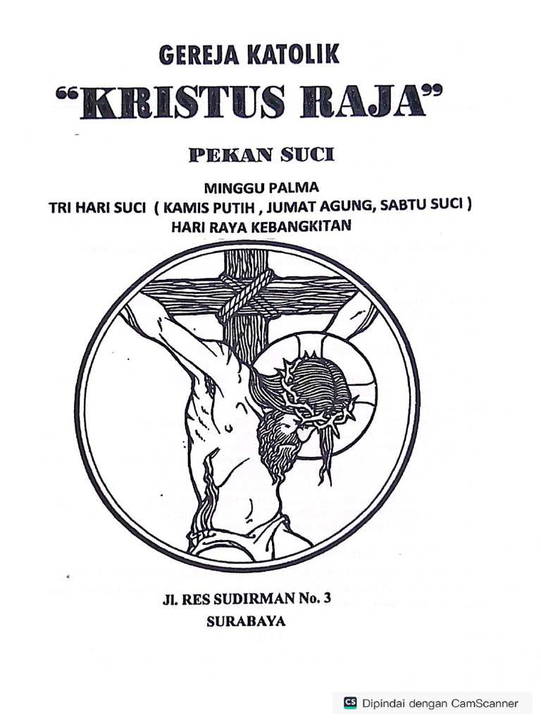 Teks Pekan Suci 2024 | PDF