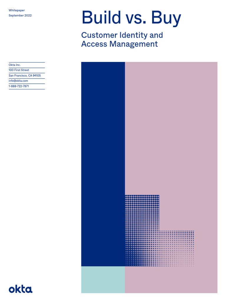 Okta_WhitePaper_Build_vs_Buy_0 | PDF | Computer Security | Security