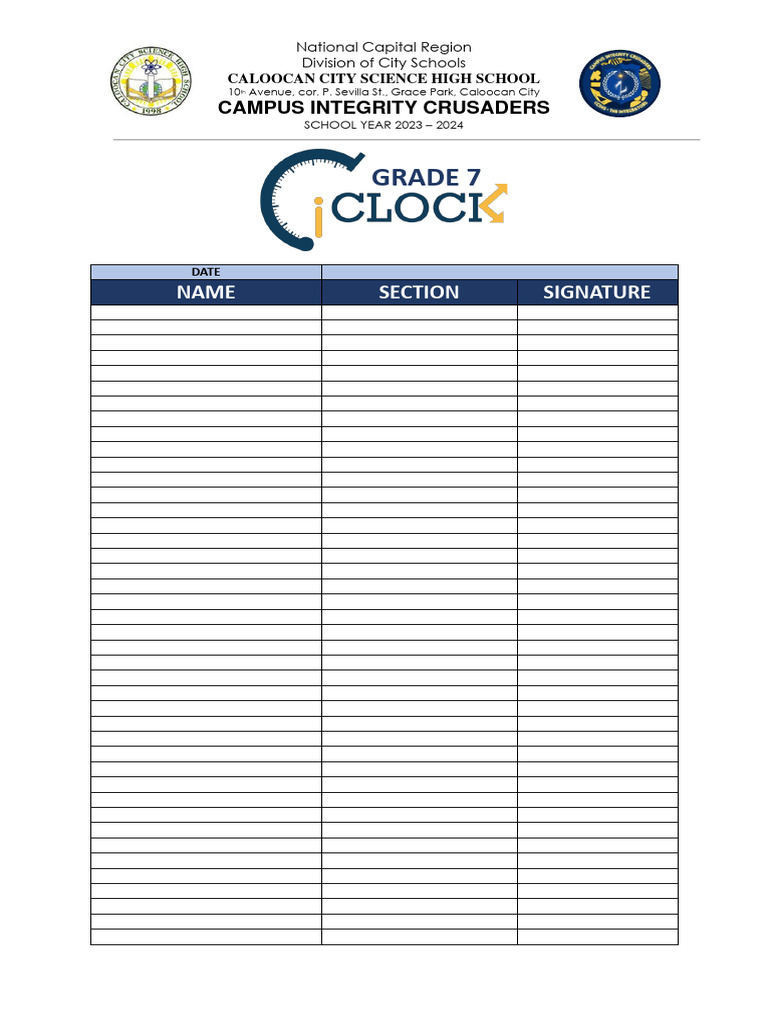CI-CLOCK-FORMS (1) | PDF