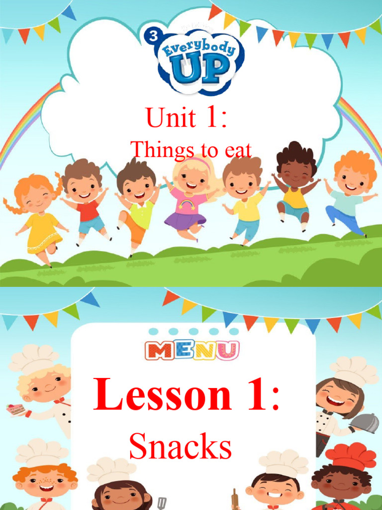 Unit 1 - Lesson 1 - Snacks | PDF | Food Industry | Snack Food