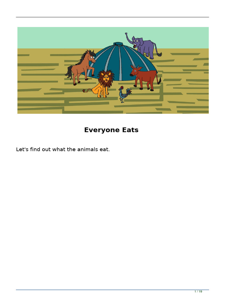 Everyone Eats | PDF | Creative Commons License
