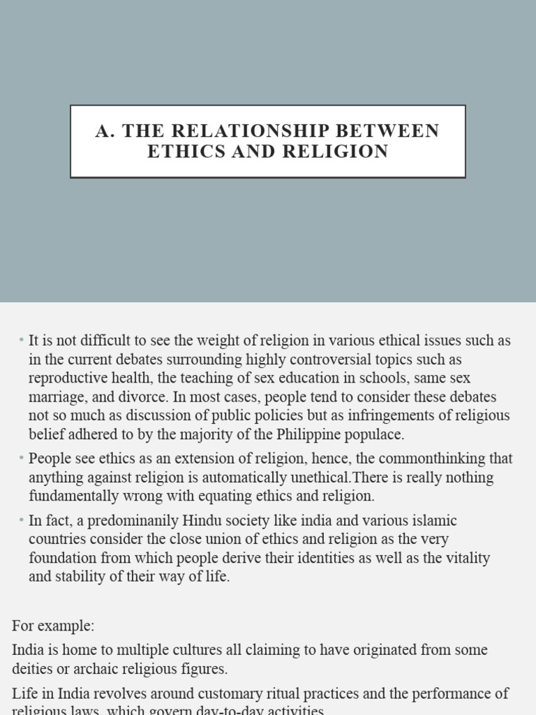 Ethics | PDF | Thomas Aquinas | Soul