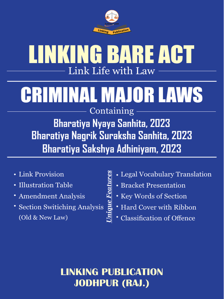 Linking Bare Act: Link Life With Law | PDF | Magistrate | Common Law