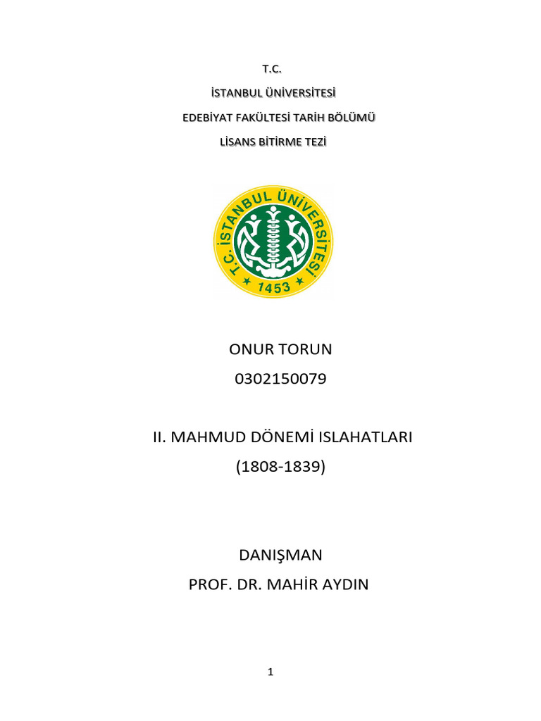 II Mahmut Islahatlari | PDF