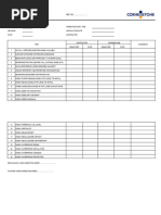 Pre Pour Inspection Checklist | PDF | Concrete | Precast Concrete