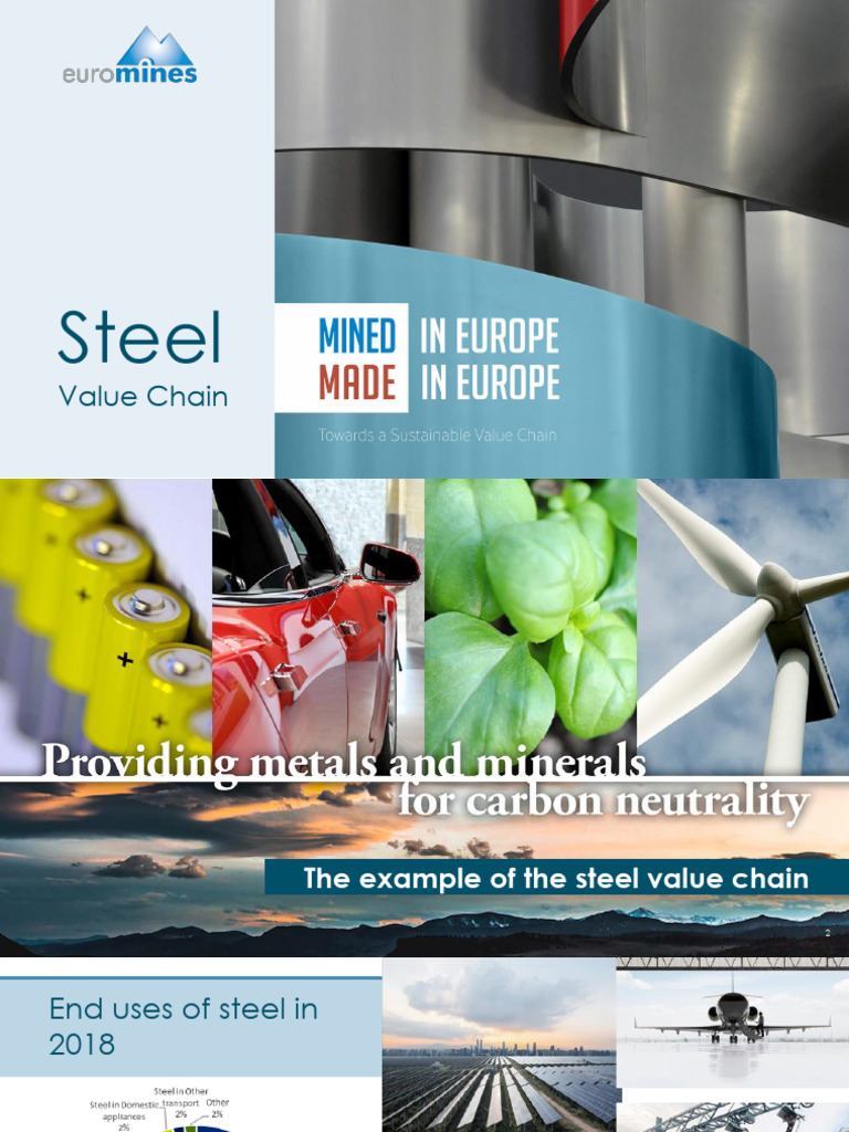 Key Value Chain Steel Euromines Final 0 | PDF | Steel | Steelmaking