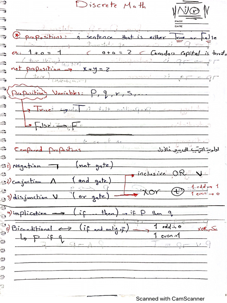 Discrete Math Notes Pdf 