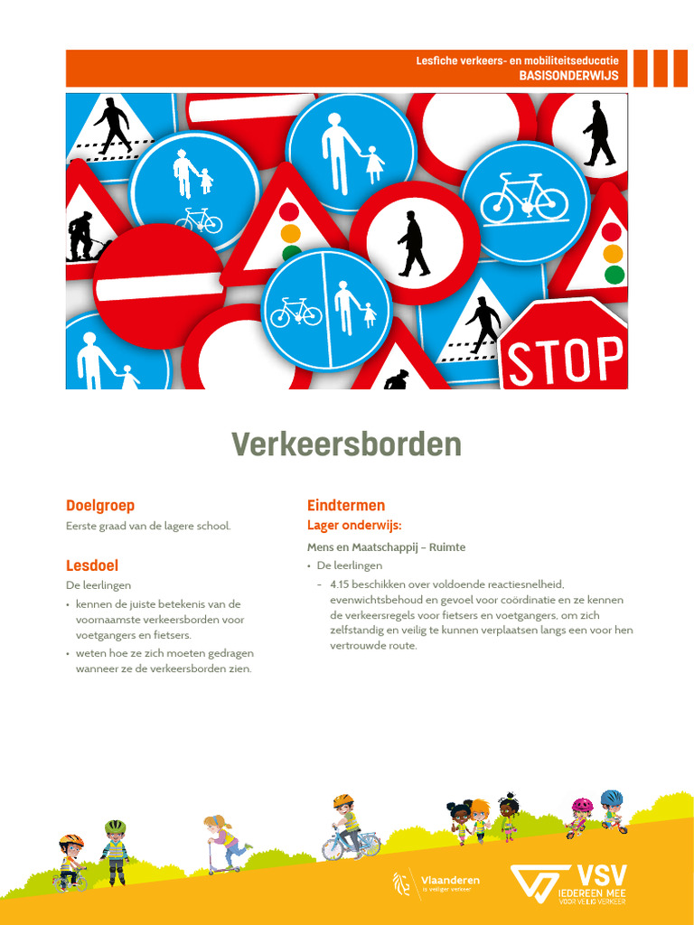 VSV Lesfiche Bo Verkeersborden 1ste 01 | PDF