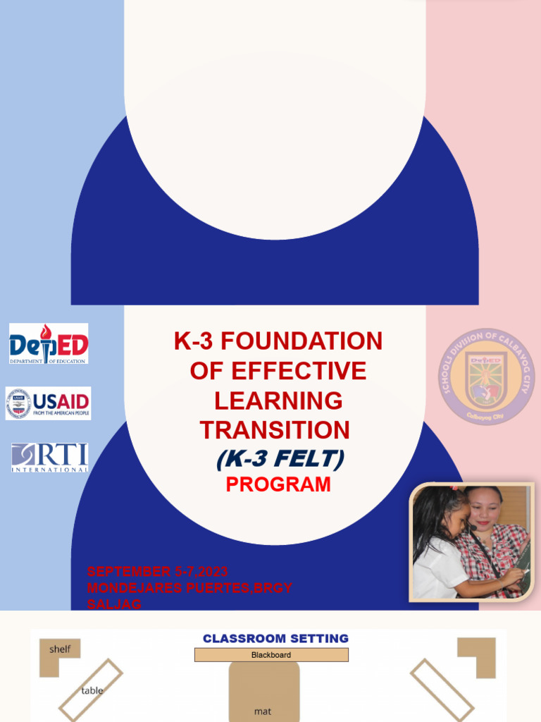 K-3 Foundation of Effective Learning Transition (K-3 Ppt | PDF | Reading Comprehension | Learning