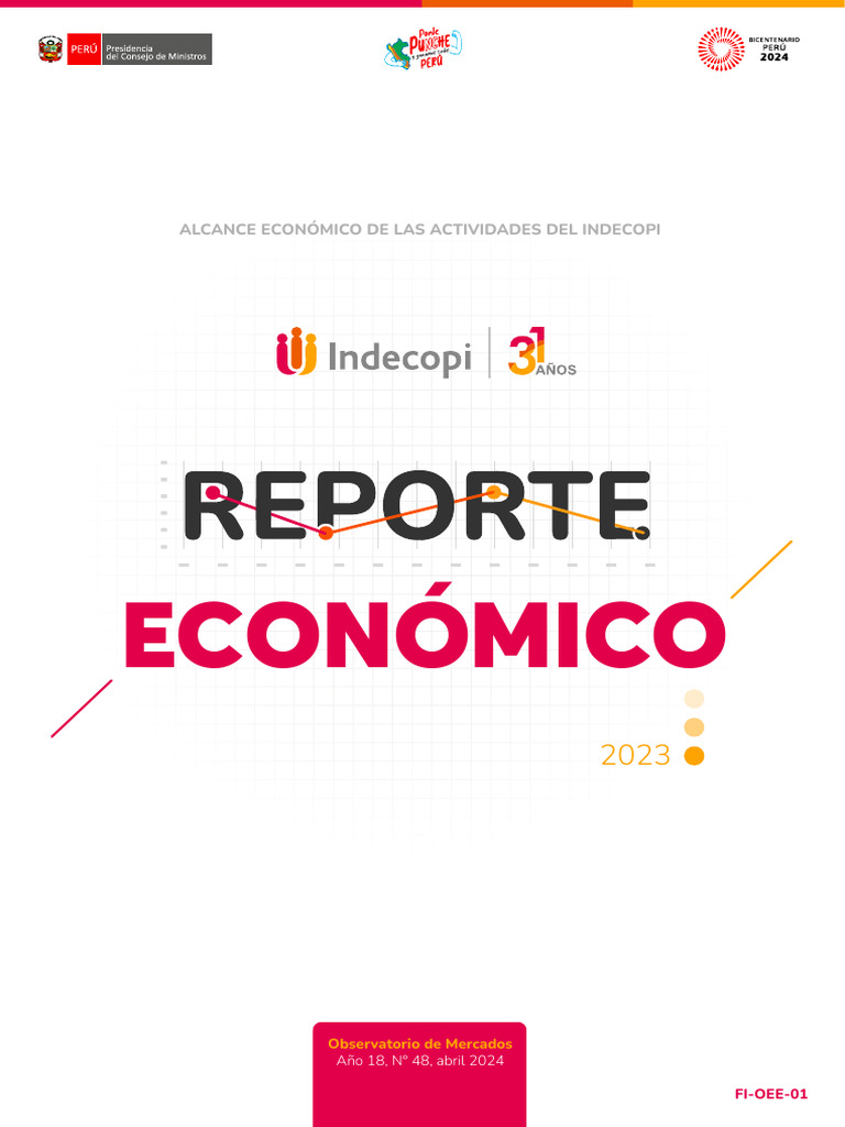 Indecopi Reporte Economico 2023 | PDF | Protección al Consumidor | Los ...