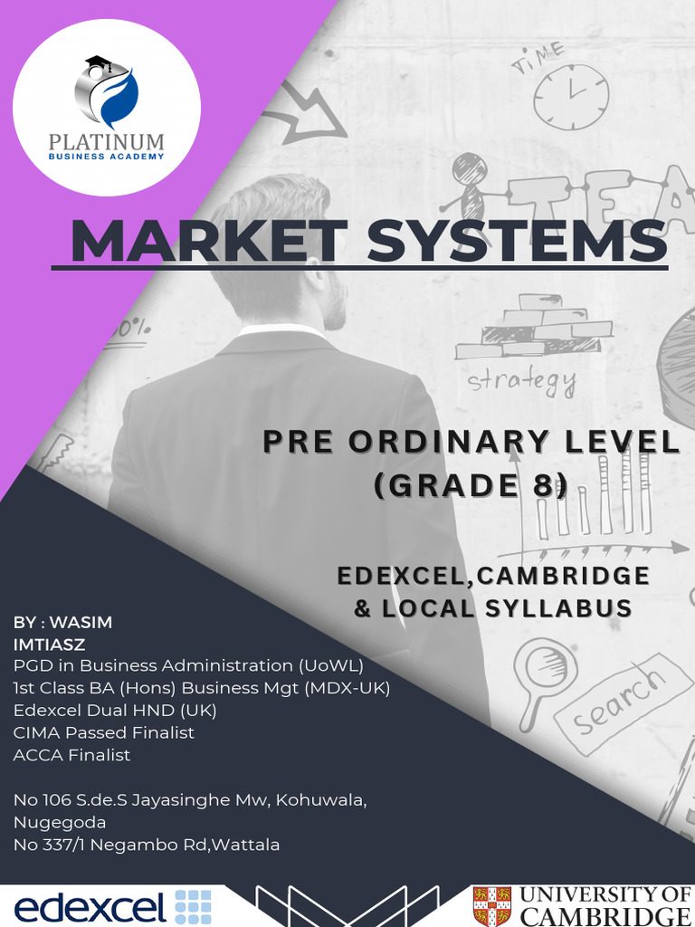 Market Systems | PDF | Goods | Market Economy
