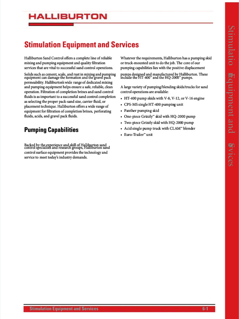 PDF Section6 Stimulation Equipment - Compress - 1 | PDF | Pump ...