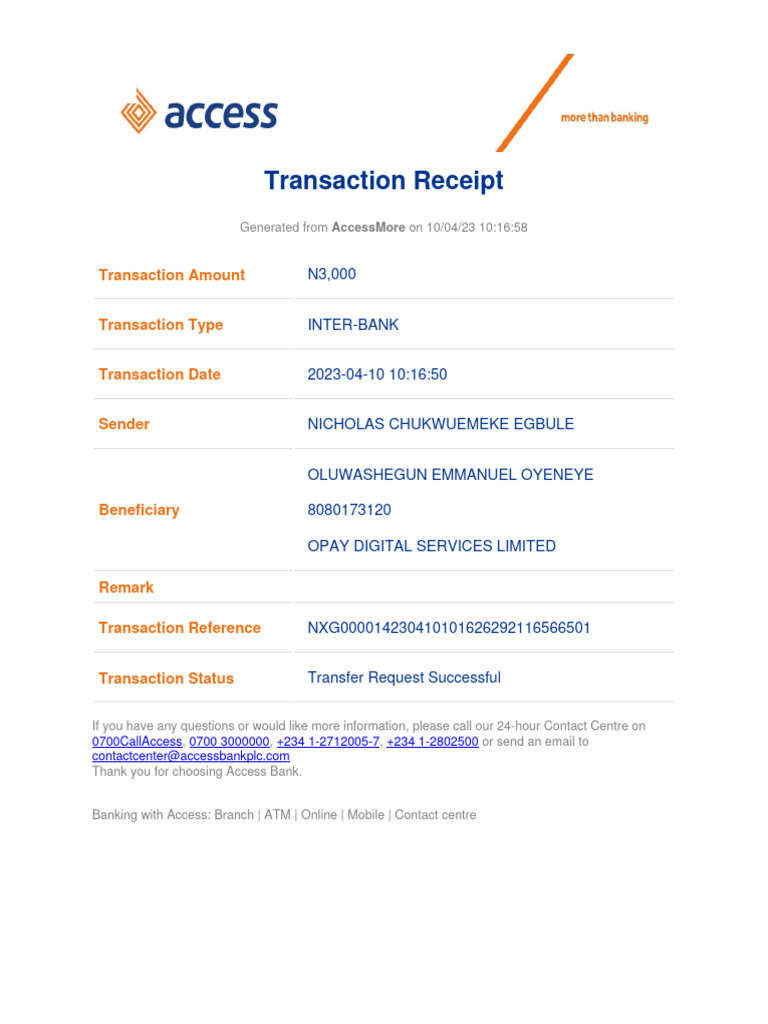 Receipt | PDF | Finance & Money Management