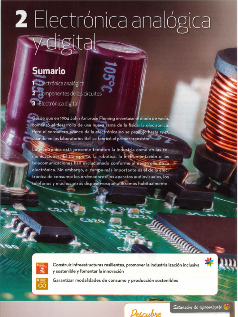 2 Tec 4ºESO, Electronica DIGITAL | PDF