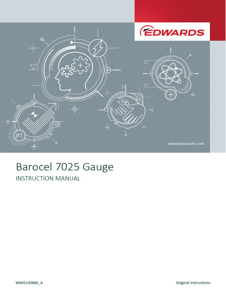 Edwards 7025 Barocel Gauge Instruction Manual - 2 | PDF | Safety ...