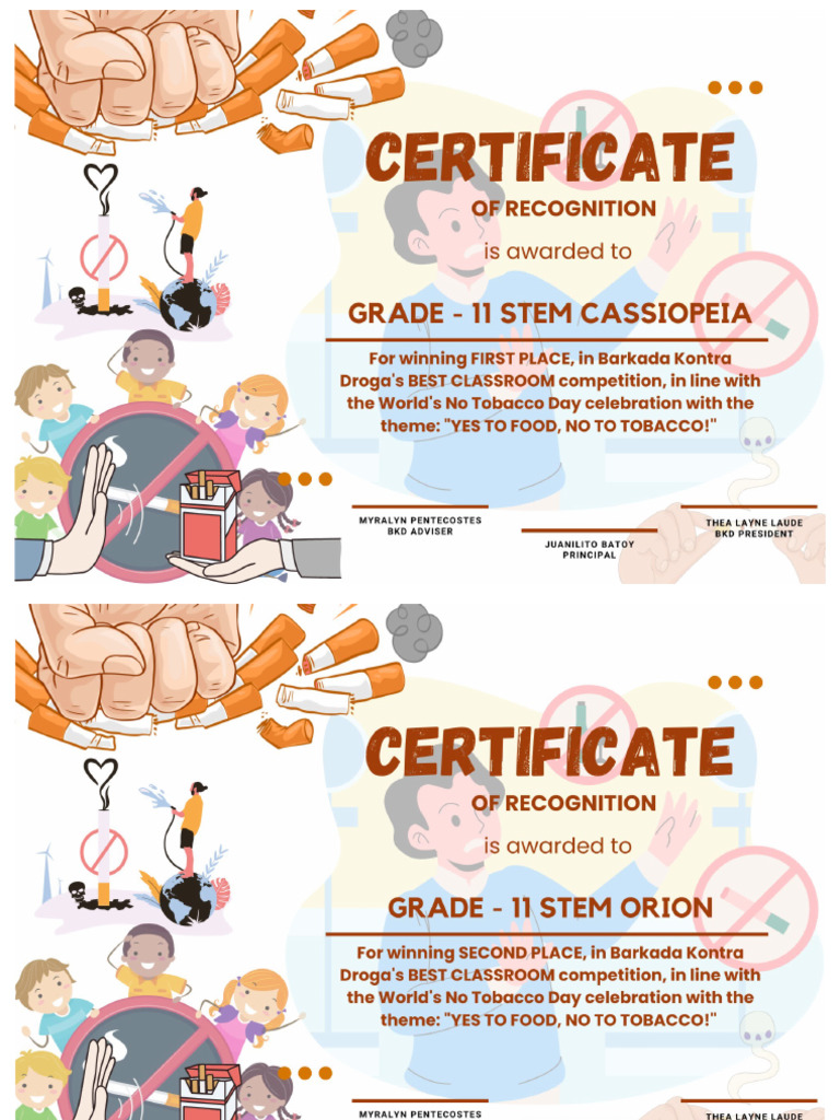 Certificate Room Decoration | PDF