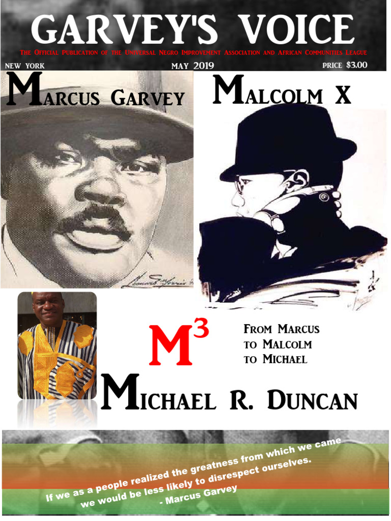 2019 May Garvey Voice Partial | PDF | Malcolm X