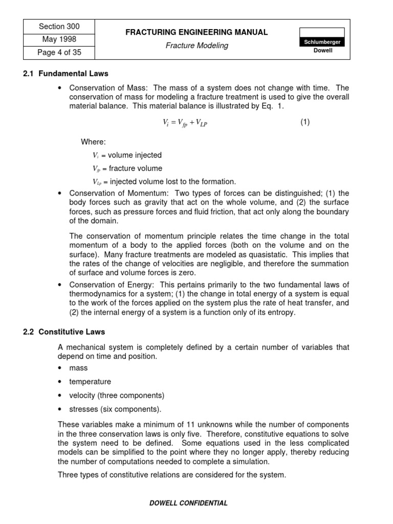 Fracturing-Modeling-Pdf Compress 4 | PDF | Force | Momentum