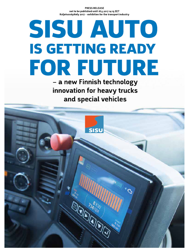 Sisu Hybrid Polar Truck | PDF