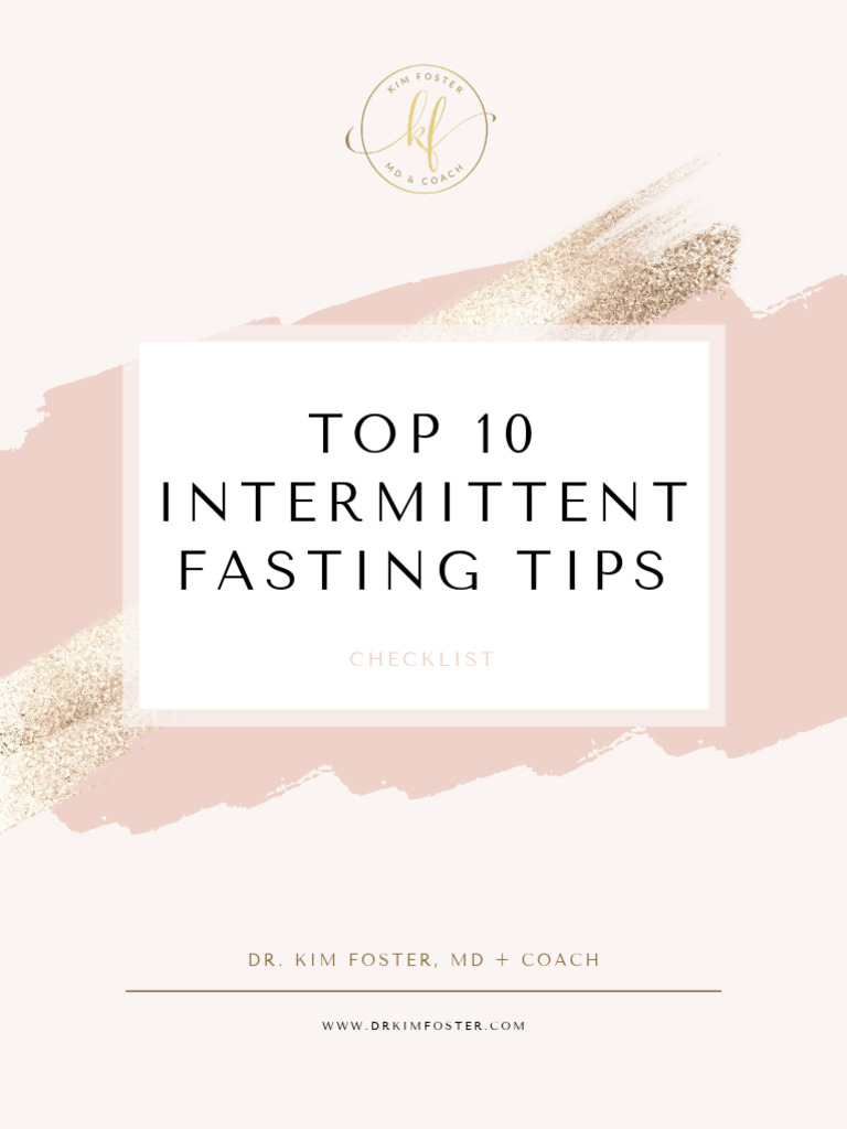 Top 10 Intermittent Fasting Tips | PDF | Fasting | Intermittent Fasting