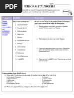 Personality Plus Assessment Tool | PDF | Psychological Concepts ...