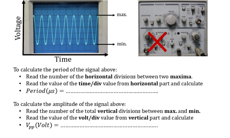 Oscilloscope and Signal Generator | PDF