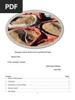 Muley Addisu Import Export BUSINESS PLAN F | PDF | Procurement | Marketing