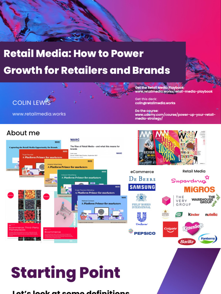 Retail Media: Strategies for Growth | PDF | Retail | Brand