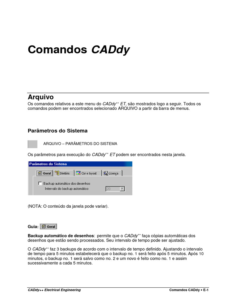 05 Comandos Cap e | Download grátis PDF | Auto Cad | Cópia de segurança