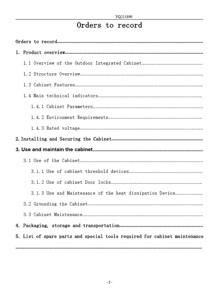 YQ211890 Doube Cubicle 4 Doors Cabinet | PDF | Door | Insulator ...