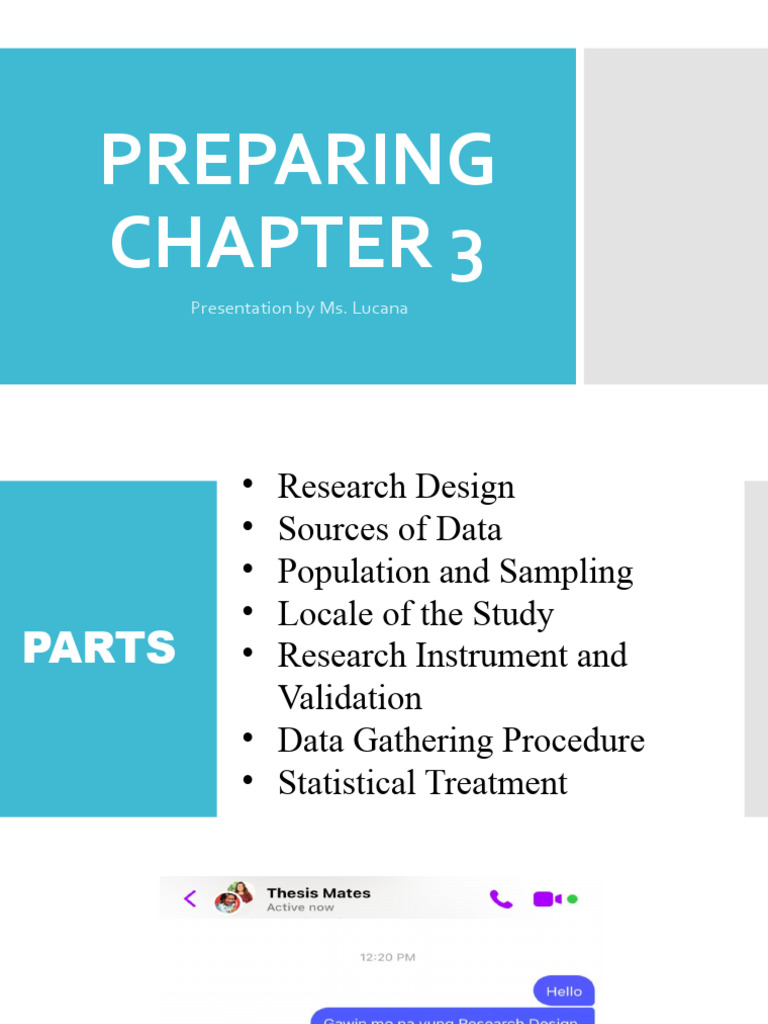PREPARING CHAPTER 3 in Practical Research | PDF | Qualitative Research | Quantitative Research