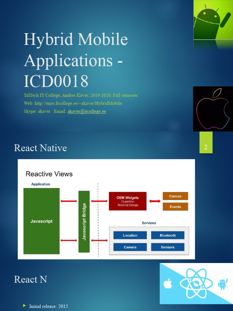 React Native Hybrid App Development Guide | PDF | Software | Computing