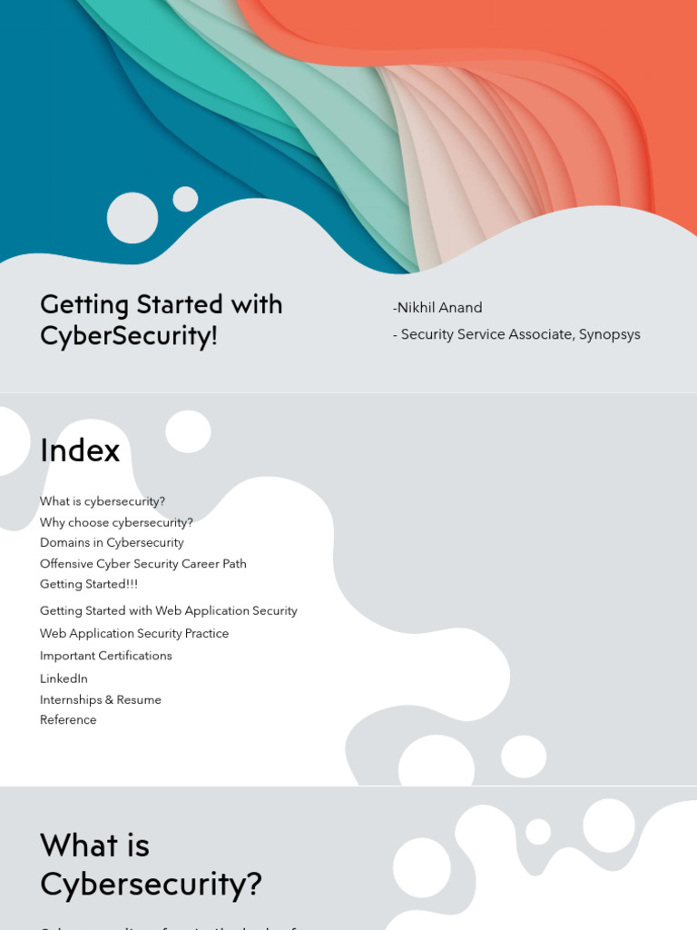 Getting Started With CyberSecurity! | PDF | Security | Computer Security