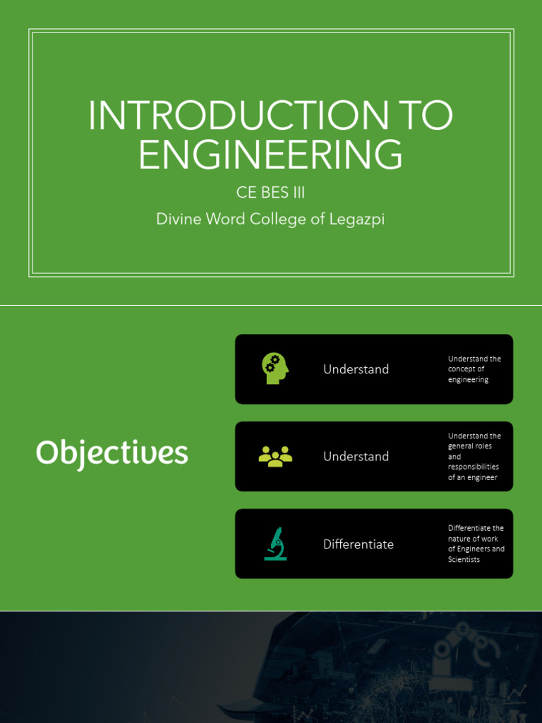 Introduction to Engineering Concepts | PDF | Engineer | Engineering