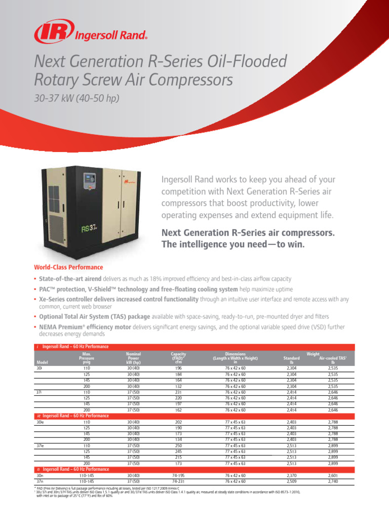 NextGen R-Series 30-37 VSD Data Sheet | PDF | Manufactured Goods