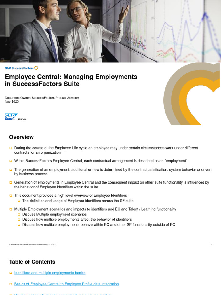 Employee Central Managing Employments in SuccessFactors Suite ...
