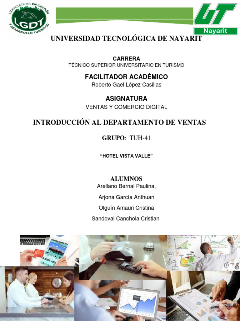 TUH-41, Hotel Vista Valle | PDF | Marketing | Hotel