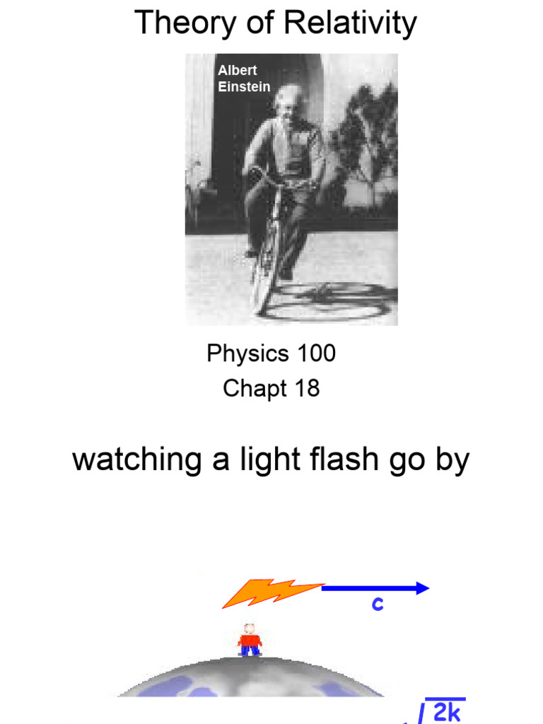 Relativity Explained: Time, Space, and Motion | PDF | Theory Of ...