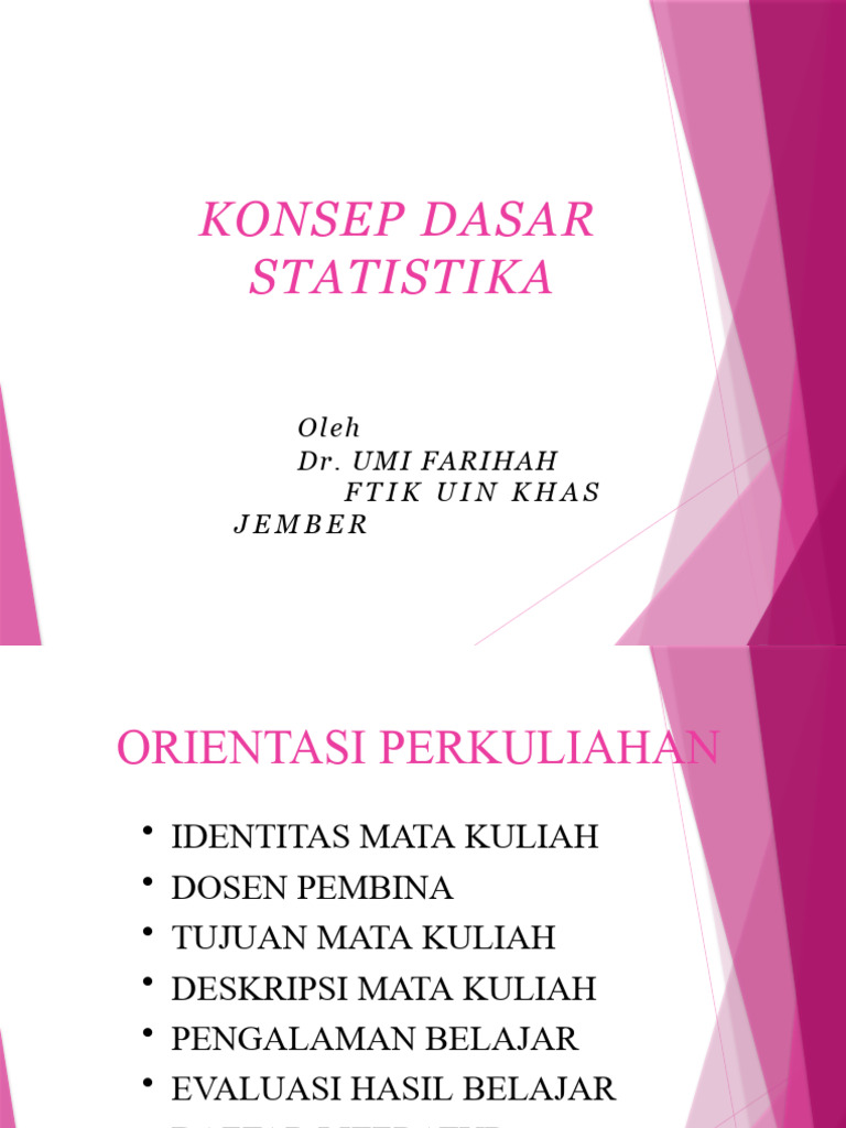 Panduan Statistika Pendidikan | PDF