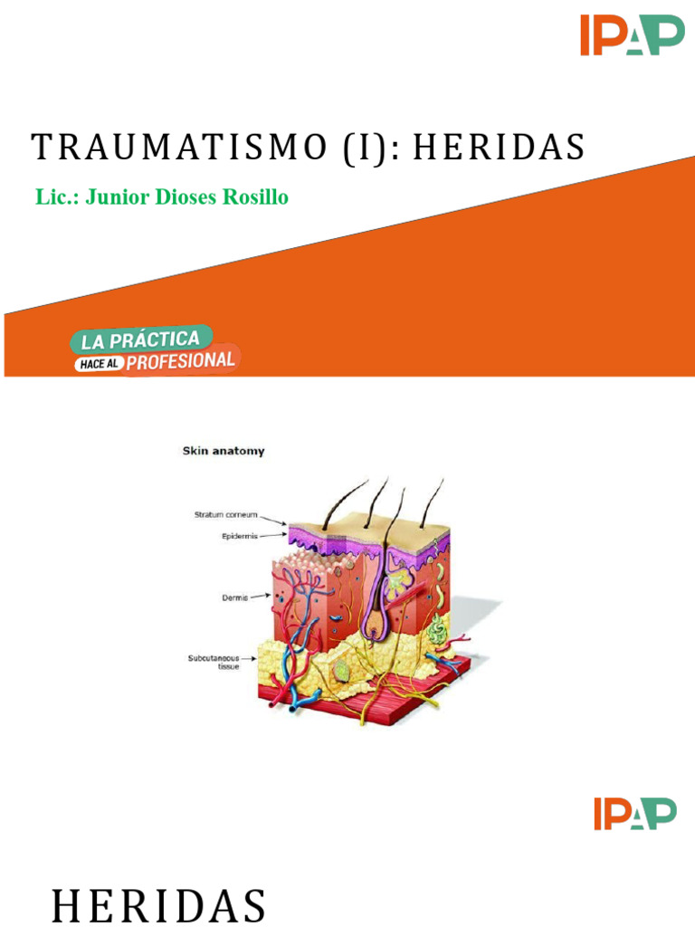 Traumatismo (I) - Heridas | PDF | Herida | Riego