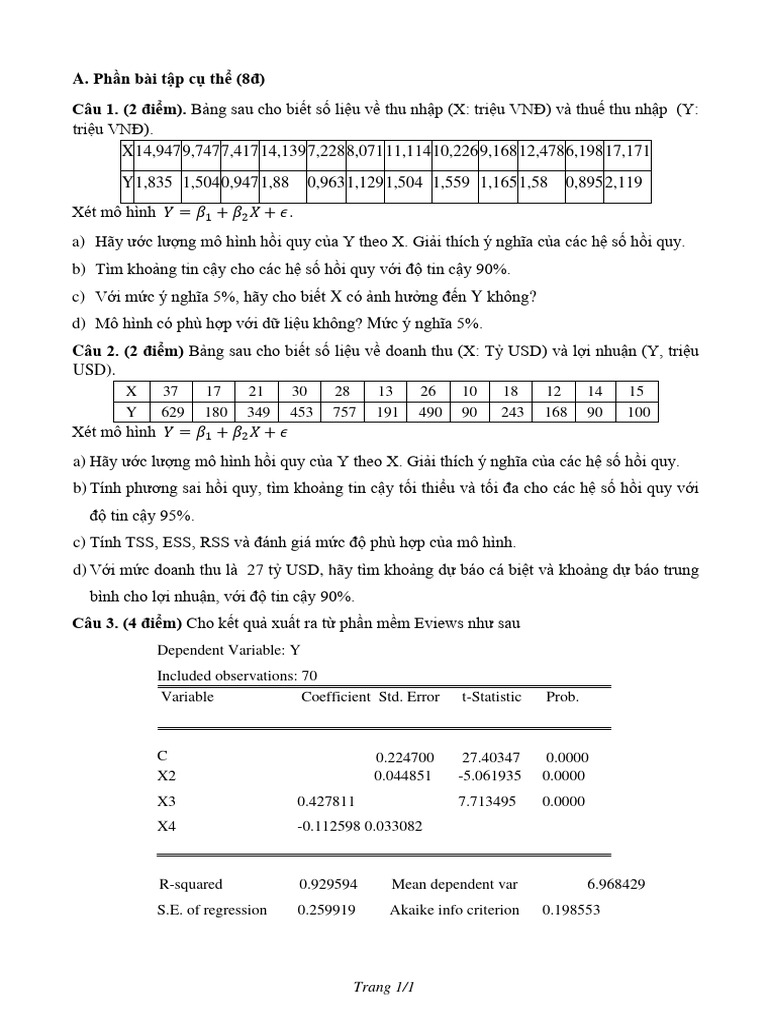 Đề KTL Rà soát 3 | PDF